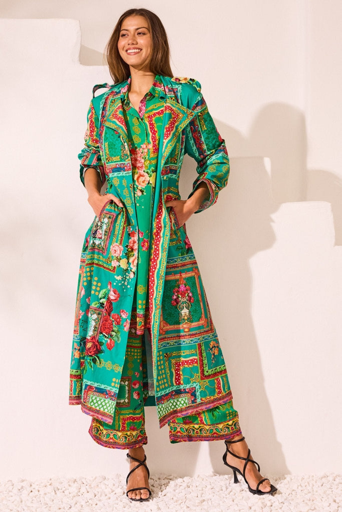 Blooming Tales Trench Coat – Czarina USA